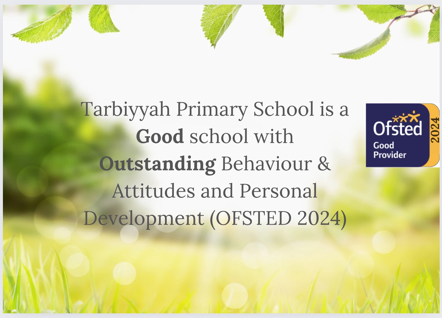 TARBIYYAH | Primary School
